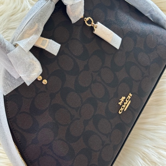 Coach | Bags | Coach Womens 2558 Katy Signature Leather Handbag | Poshmark